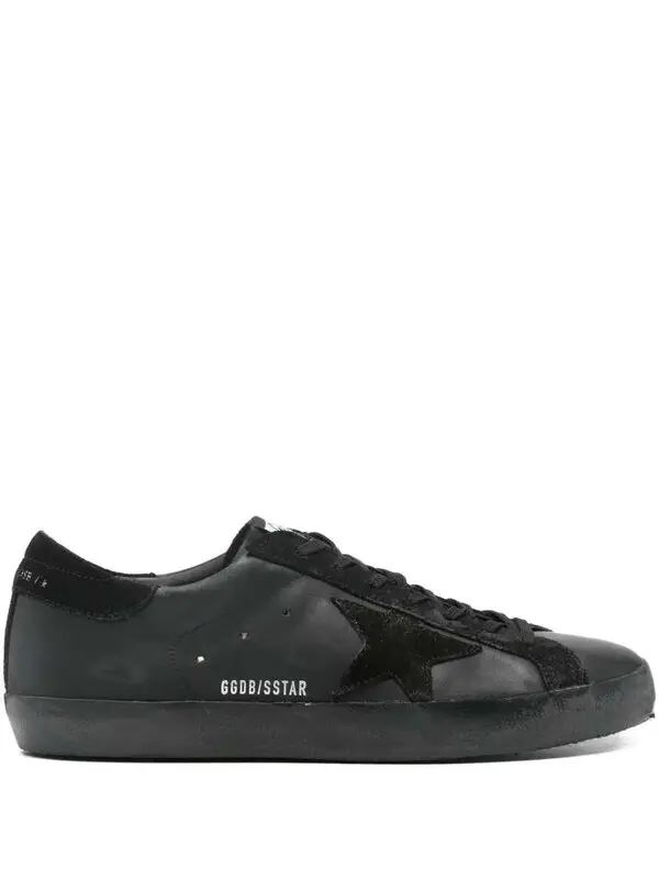 GOLDEN GOOSE Super-star Sneakers - Black