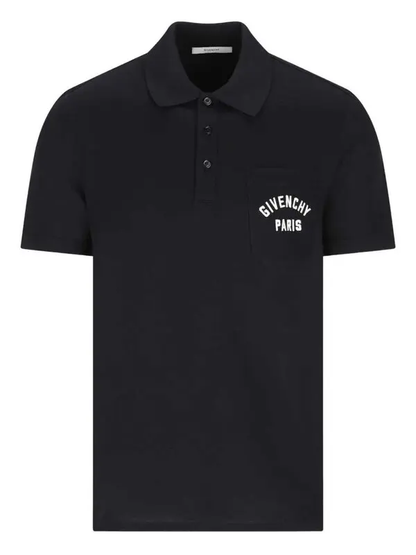 Brunello Cucinelli Logo Polo - Blue