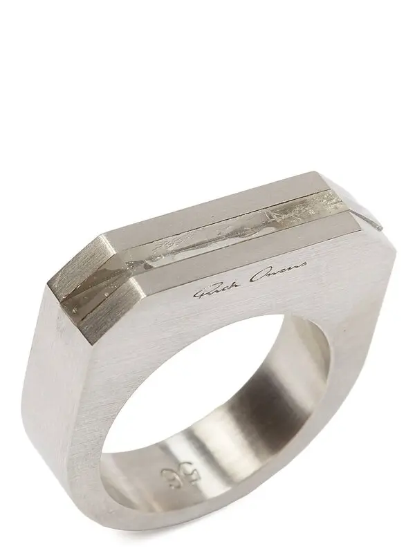 Rick Owens Bevelled Brass Ring