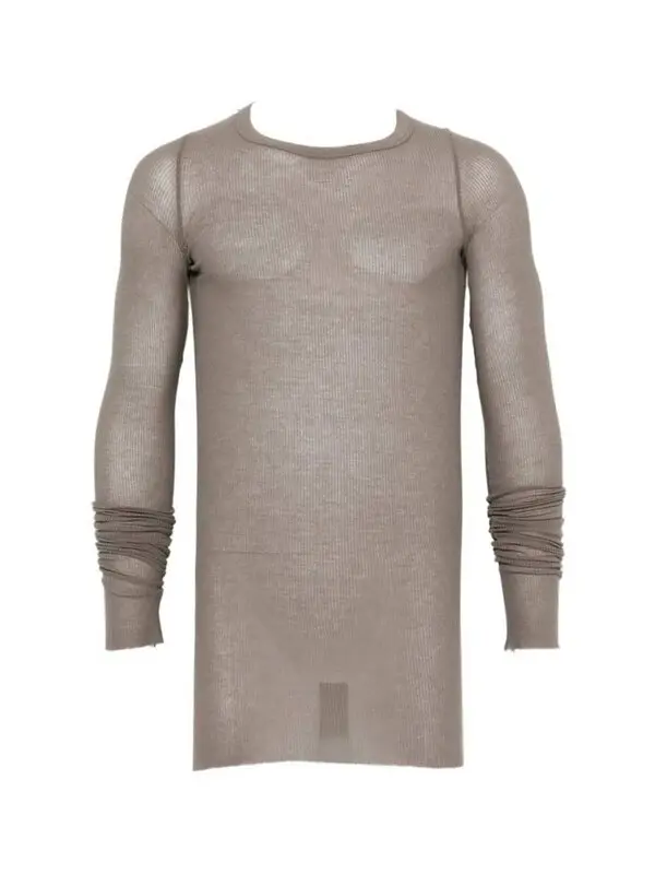Rick Owens Long-sleeved T-shirt - Grey