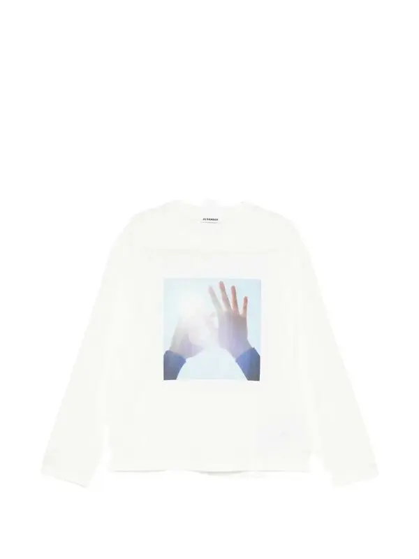 Rick Owens Long-sleeved T-shirt - White