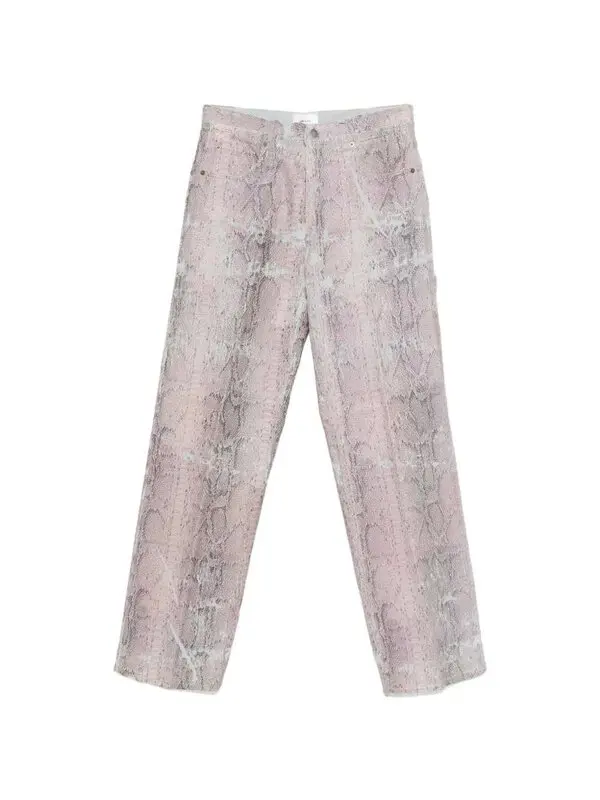 HAIKURE Snakeskin Print Jeans - Multi