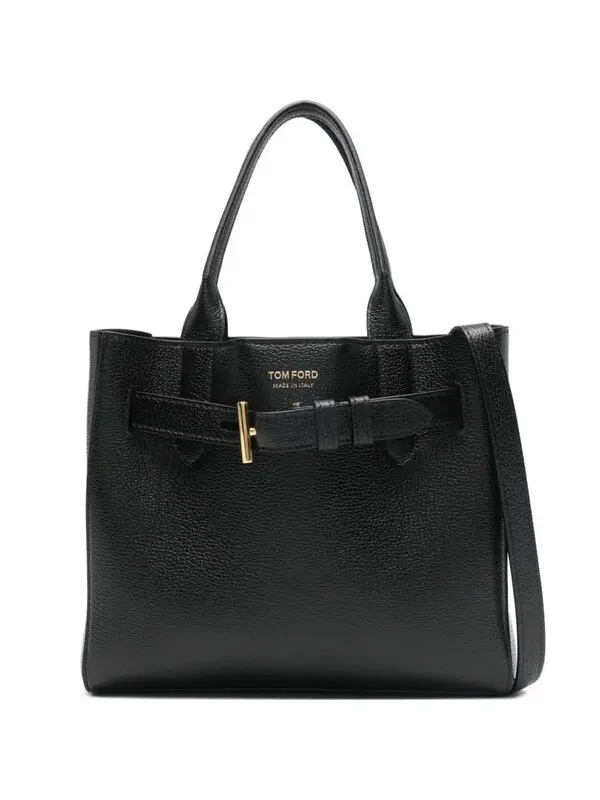 TOM FORD Audrey Buckle Tote Bag - Black