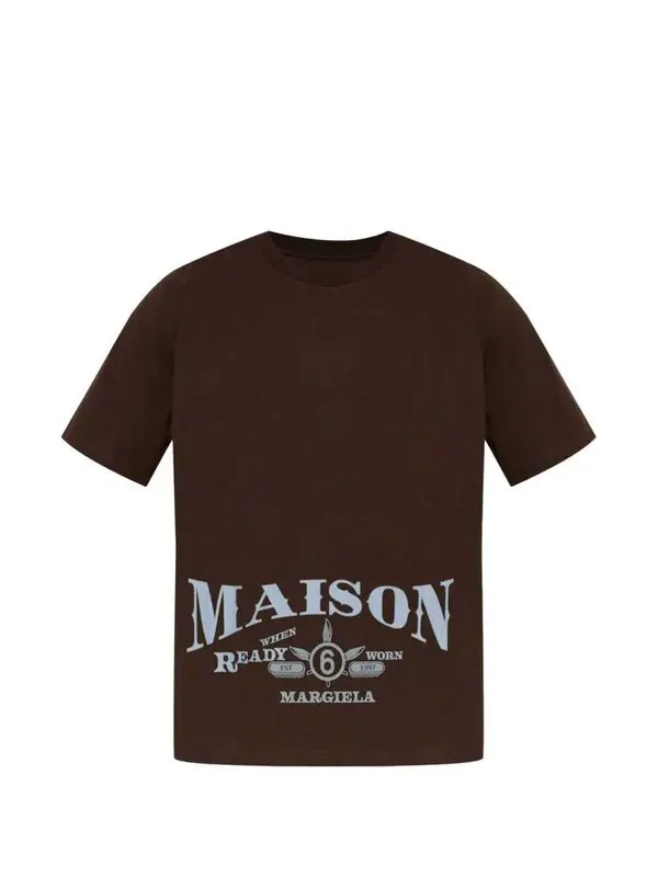 Givenchy Diesel Printed Cotton T-shirt - Brown