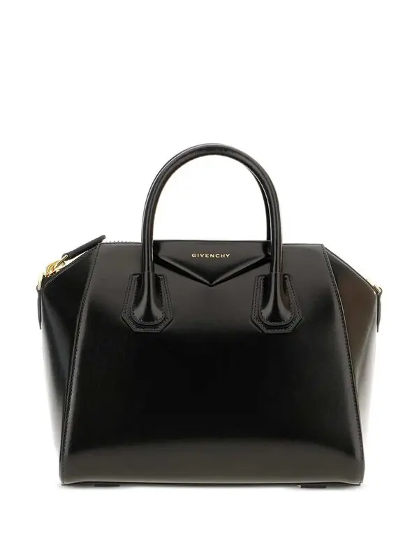 Givenchy Antigona Calfskin Tote Bag With Handle - Black