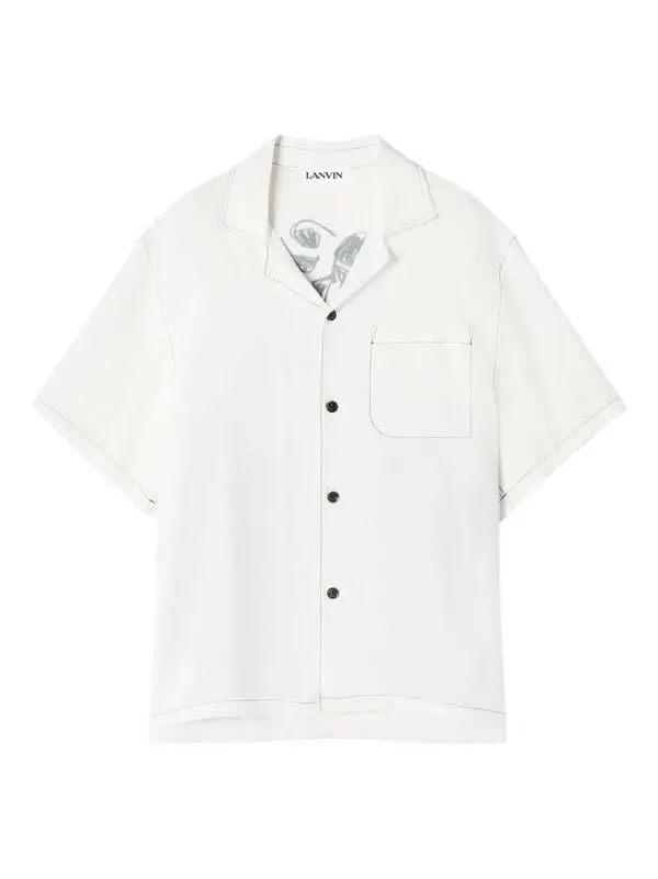 LANVIN Graphic Print Shirt
