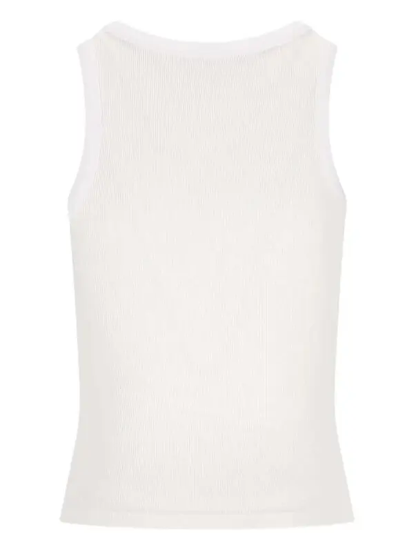 Givenchy Ribbed Tank Top With Logo