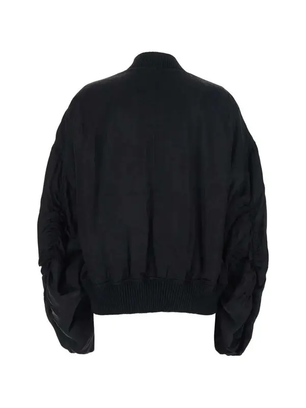 Rick Owens Ruffled Bomber Jacket