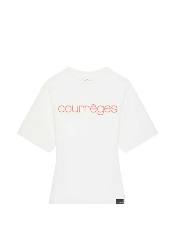 Max Mara Graphic Print Cotton T-shirt - White