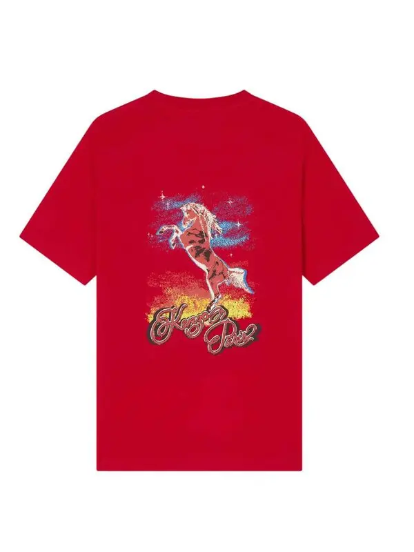 Kenzo Lunar New Year Cotton T-shirt - Red