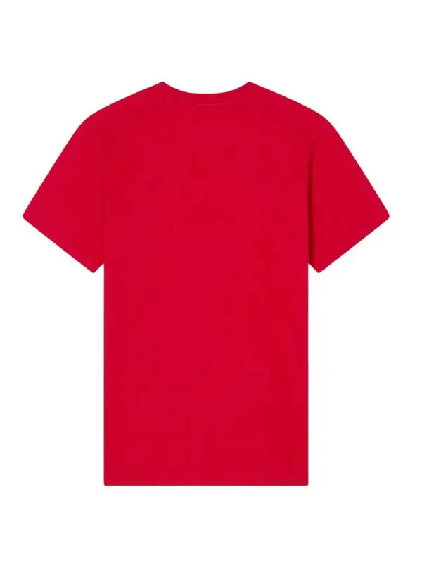 Kenzo Slim-fit Cotton T-shirt With Embroide "boke Flower - Red