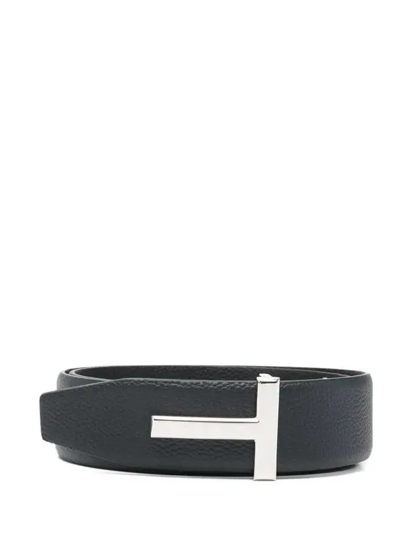 TOM FORD Belt With T-bar Closure - Blue