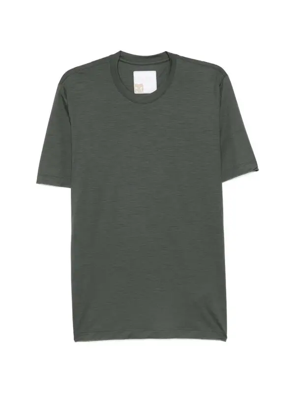 TOM FORD Crew-neck, Short-sleeved T-shirt - Green