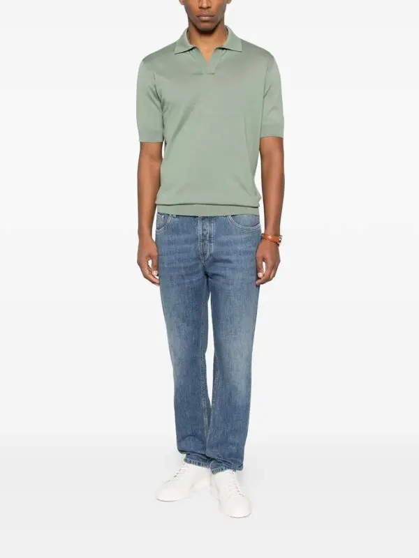 LARDINI Collared Polo
