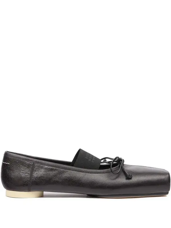 MAISON MARGIELA Ballerinas With Knot - Black
