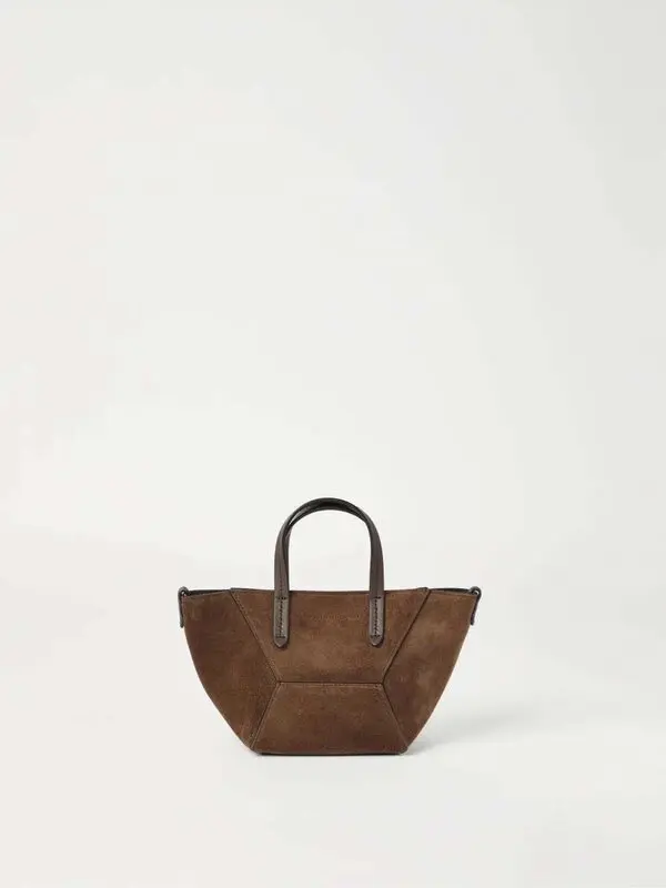 Brunello Cucinelli Duo Shoulder Bag - Brown