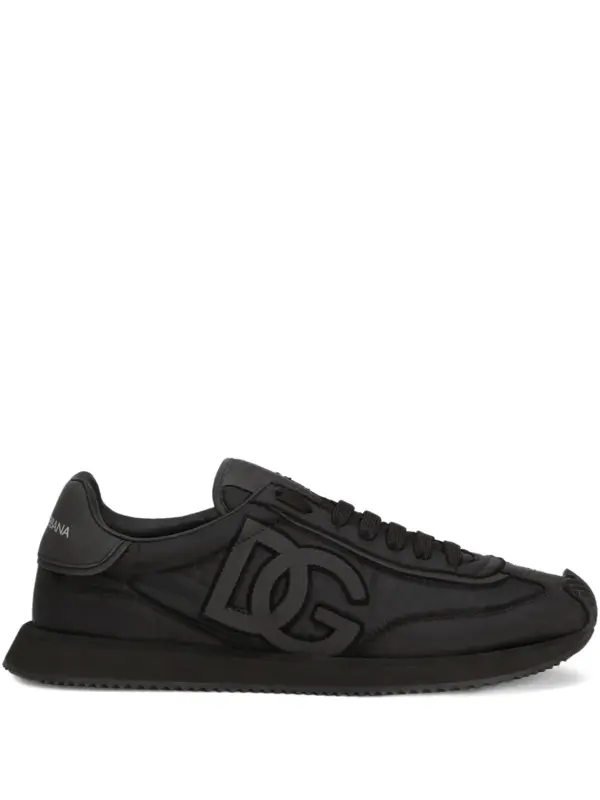 Dolce & Gabbana Tom Ford Logo Lace-up Sneakers - Black
