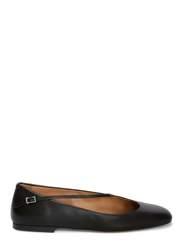 JIL SANDER Leather Ballet Flats