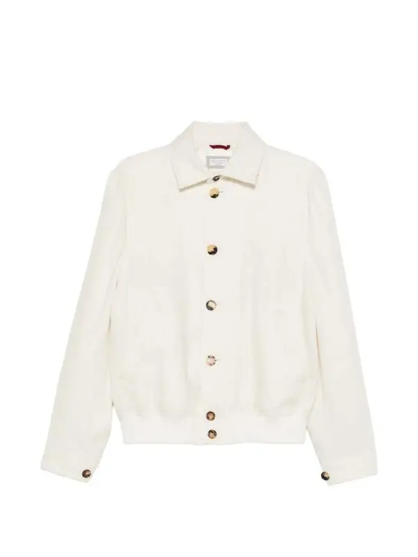 Brunello Cucinelli Shirt Jacket - White