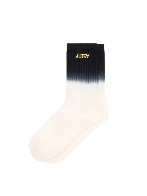 AUTRY Tie-dye Socks With Embroidered Logo - Multi