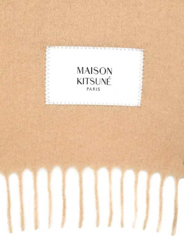 MAISON KITSUNE` Scarf With Application
