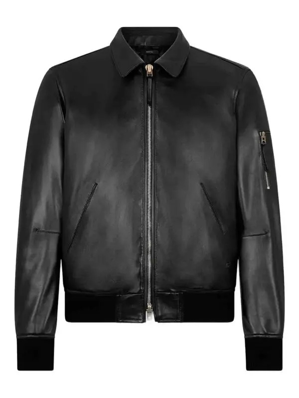 TOM FORD Collared Jacket - Black