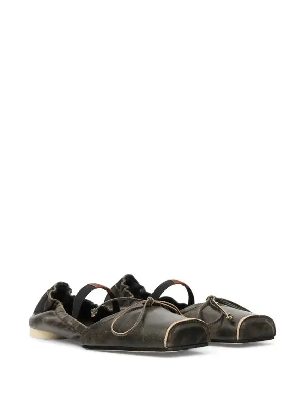 MAISON MARGIELA Square-toe Ballerinas