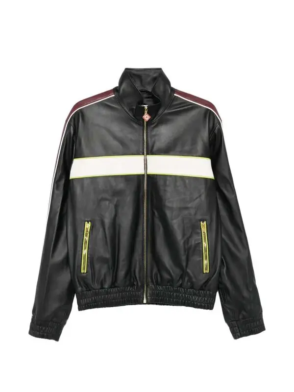 Casablanca Striped Zip-up Jacket