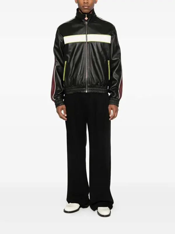 Casablanca Striped Zip-up Jacket