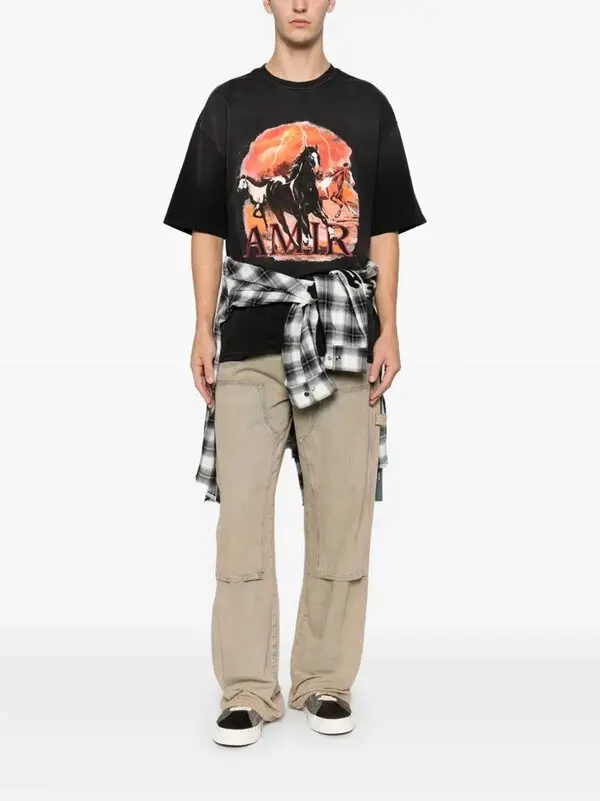 Amiri Plains Printed T-shirt