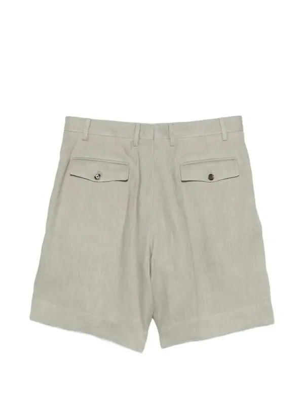 LARDINI Paaramis Pleated Button-up Shorts