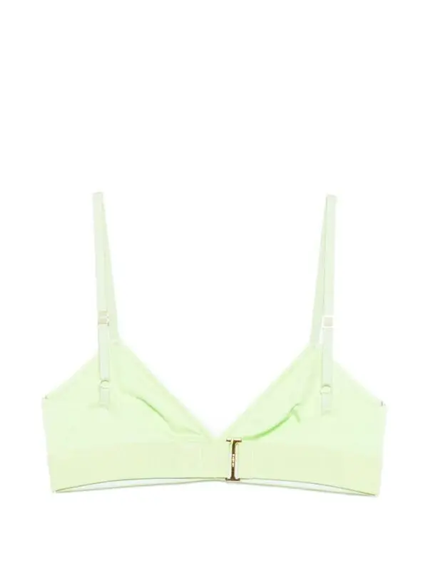 TOM FORD Bra With Triangle Logo Detail - Green