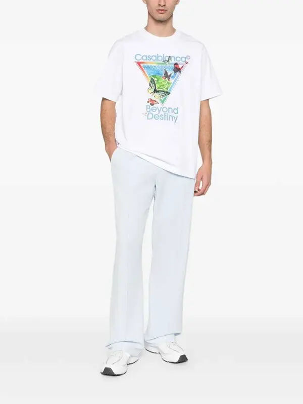 Casablanca Printed Jersey T-shirt