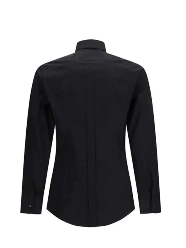LARDINI Button-down Shirt - Black