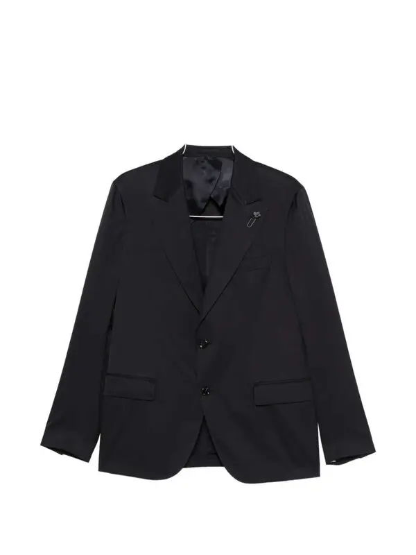 LARDINI Single-breasted Cotton Suit - Blue