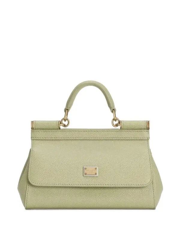 Dolce & Gabbana Logo Plaque Tote Bag