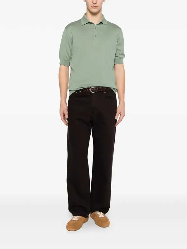 LARDINI Button-down Polo