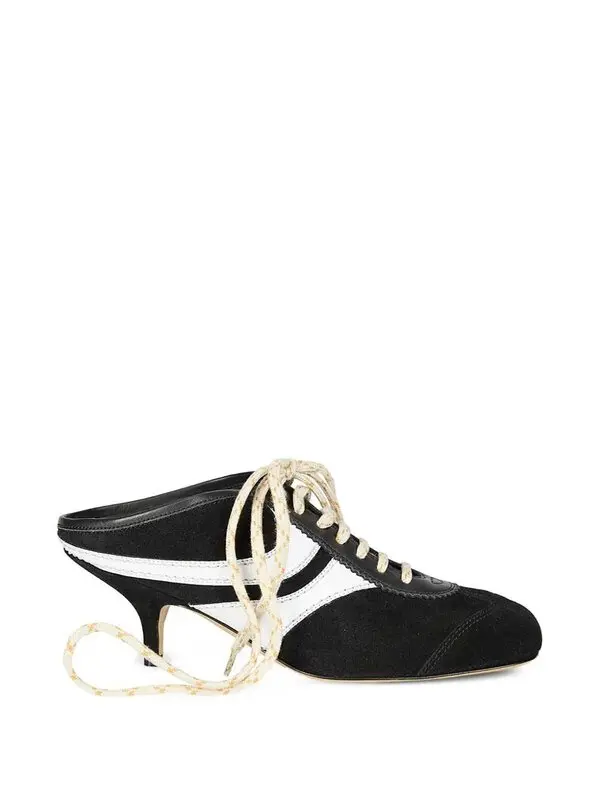 Dries Van Noten Heeled Mules - Black