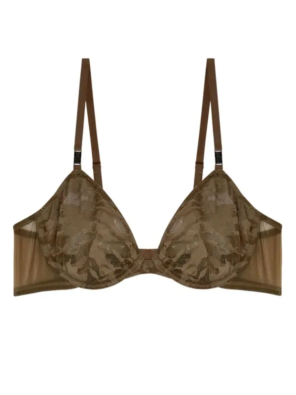 DIESEL X FENTY BY RIHANNA C-camo-lace-plunge-bra - Green