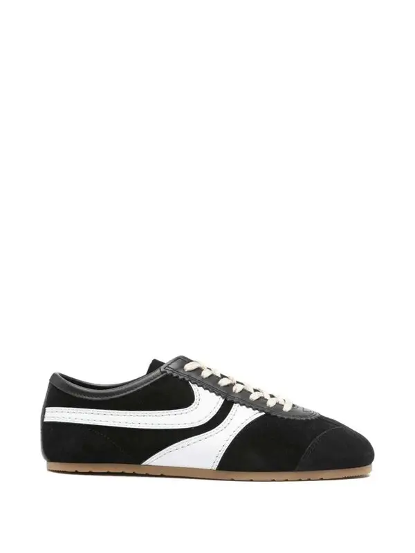 Dries Van Noten Suede Sneakers - Black