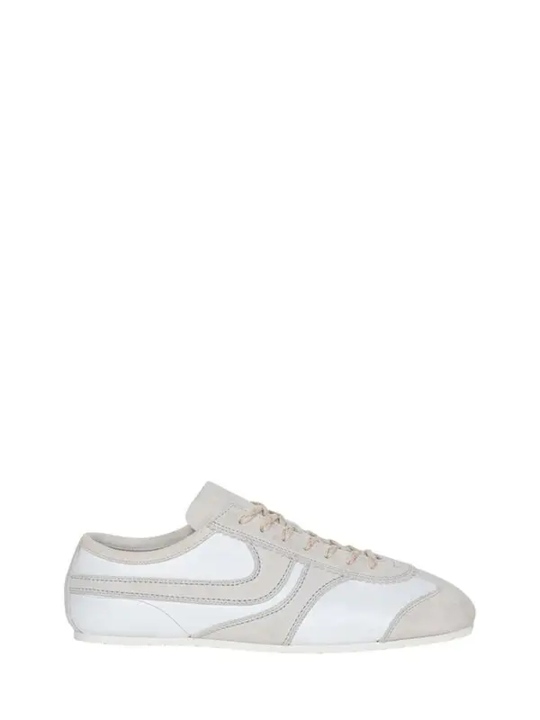 Dries Van Noten Suede Sneakers - White