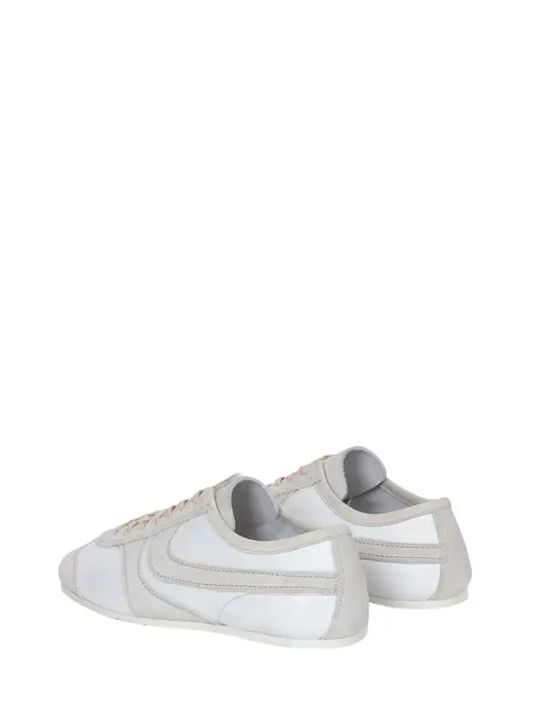 Dries Van Noten Suede Sneakers - White