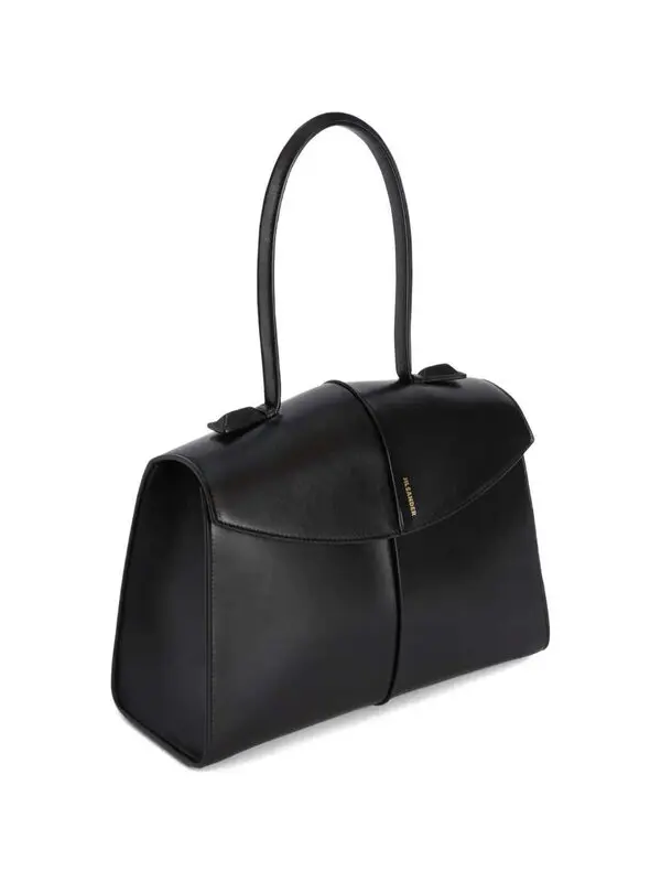 JIL SANDER Linea Medium Leather Tote Bag