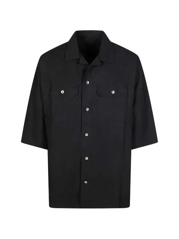 Rick Owens Magnum Tommy Button-down Shirt - Black