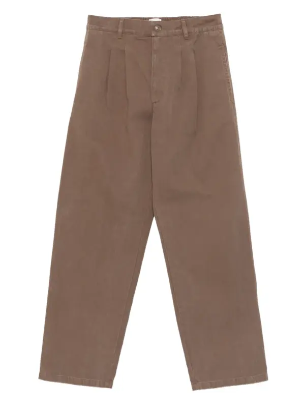 Brunello Cucinelli Pleated Trousers - Brown