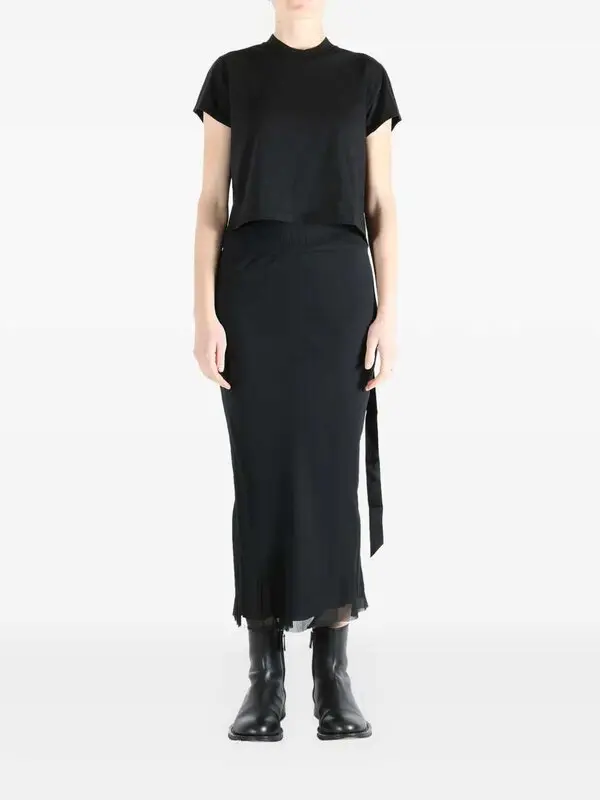 Rick Owens Ribbed Neckline T-shirt