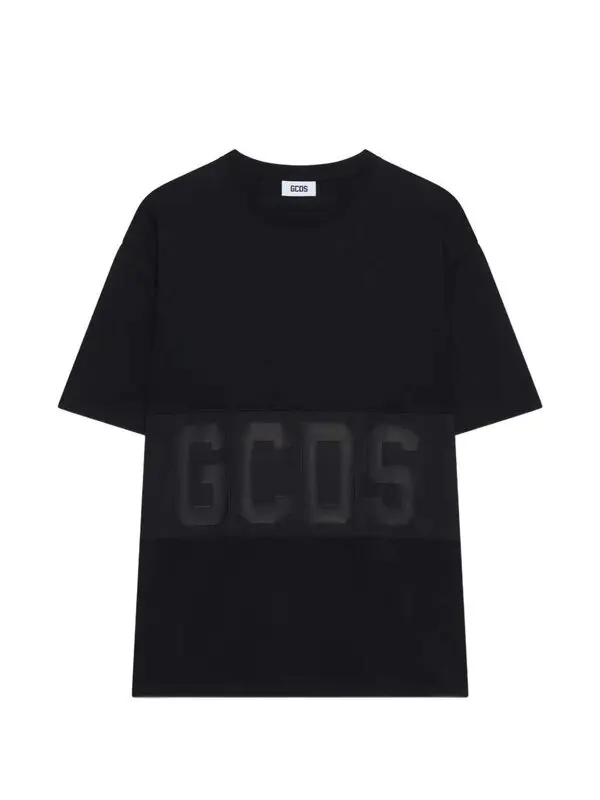 Gcds T-shirt With Logo Band - Black