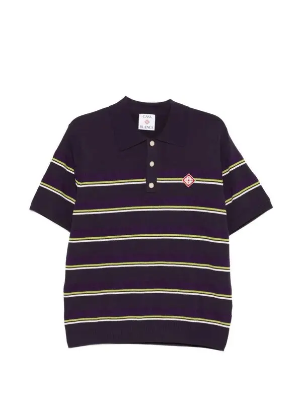Dries Van Noten Striped Polo - Multi