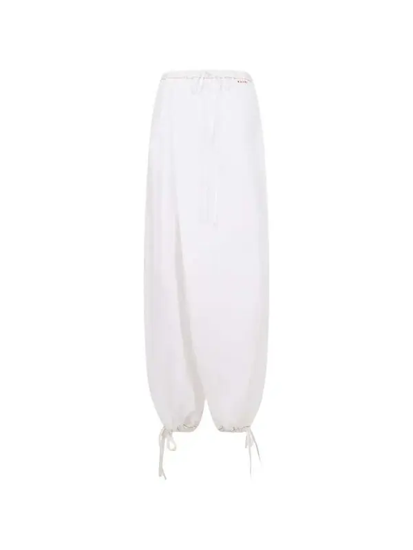 Stella McCartney Wide-leg Trousers - White