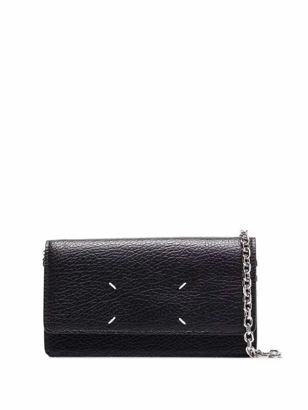 MAISON MARGIELA Four Stitches Messenger Bag - Black